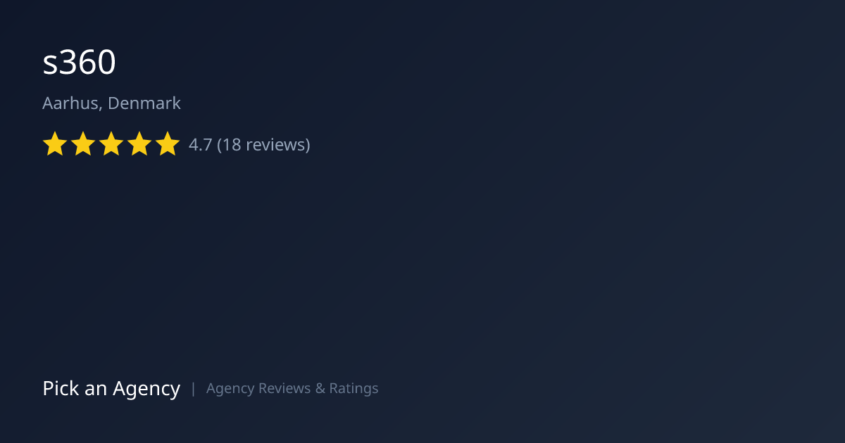 s360 Reviews (2026) | Pick an Agency
